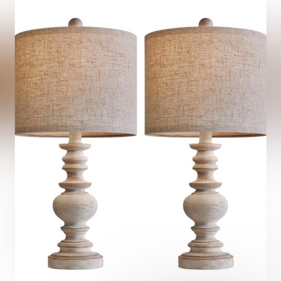 Bedding | Traditional 2 Rustic Table Lamps Set Of 2 | Poshmark